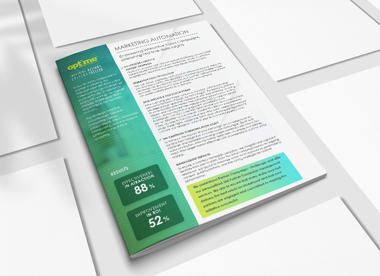 MARKETING AUTOMATION SOLUTIONS OVERVIEW